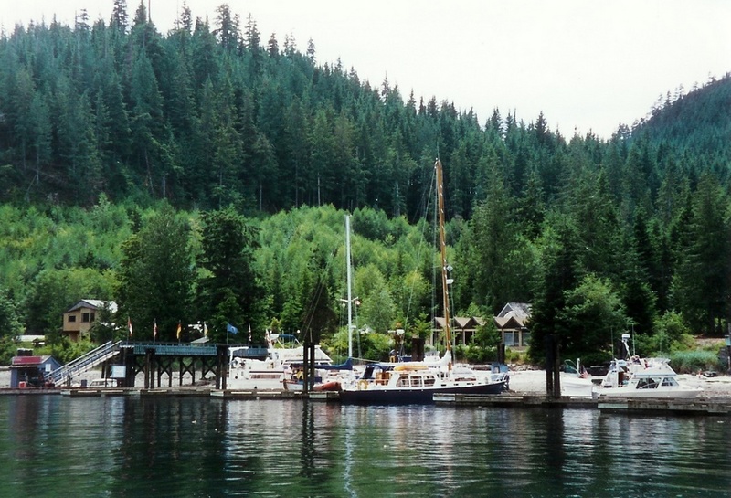 Blind Channel Resort - West Thurlow Is. BC. 6/95. | The C-Brats