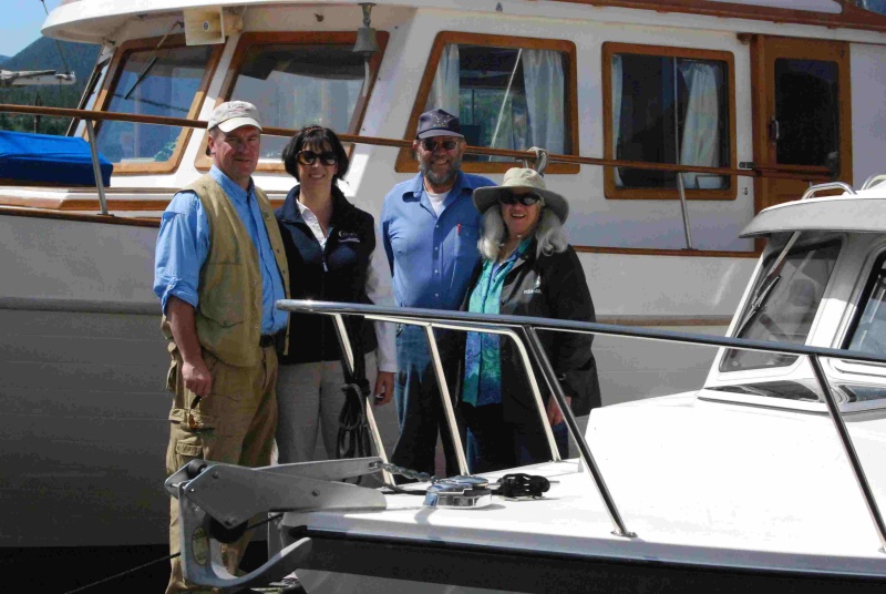 Don and Dee of the Knotty C and Larry and Nancy of the Jacari Maru ...