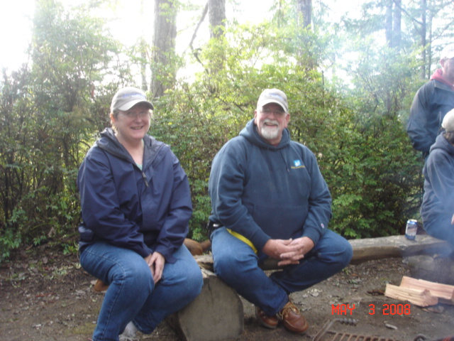 Sandra & Randy (C-JOY) Thanks for the salmon! | The C-Brats