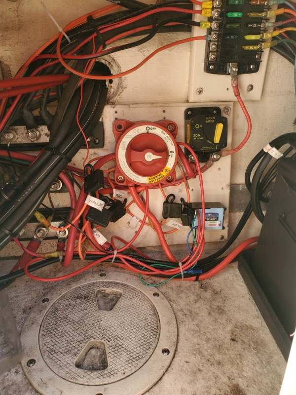 This is what the master switch looked like after I changed the factory ...